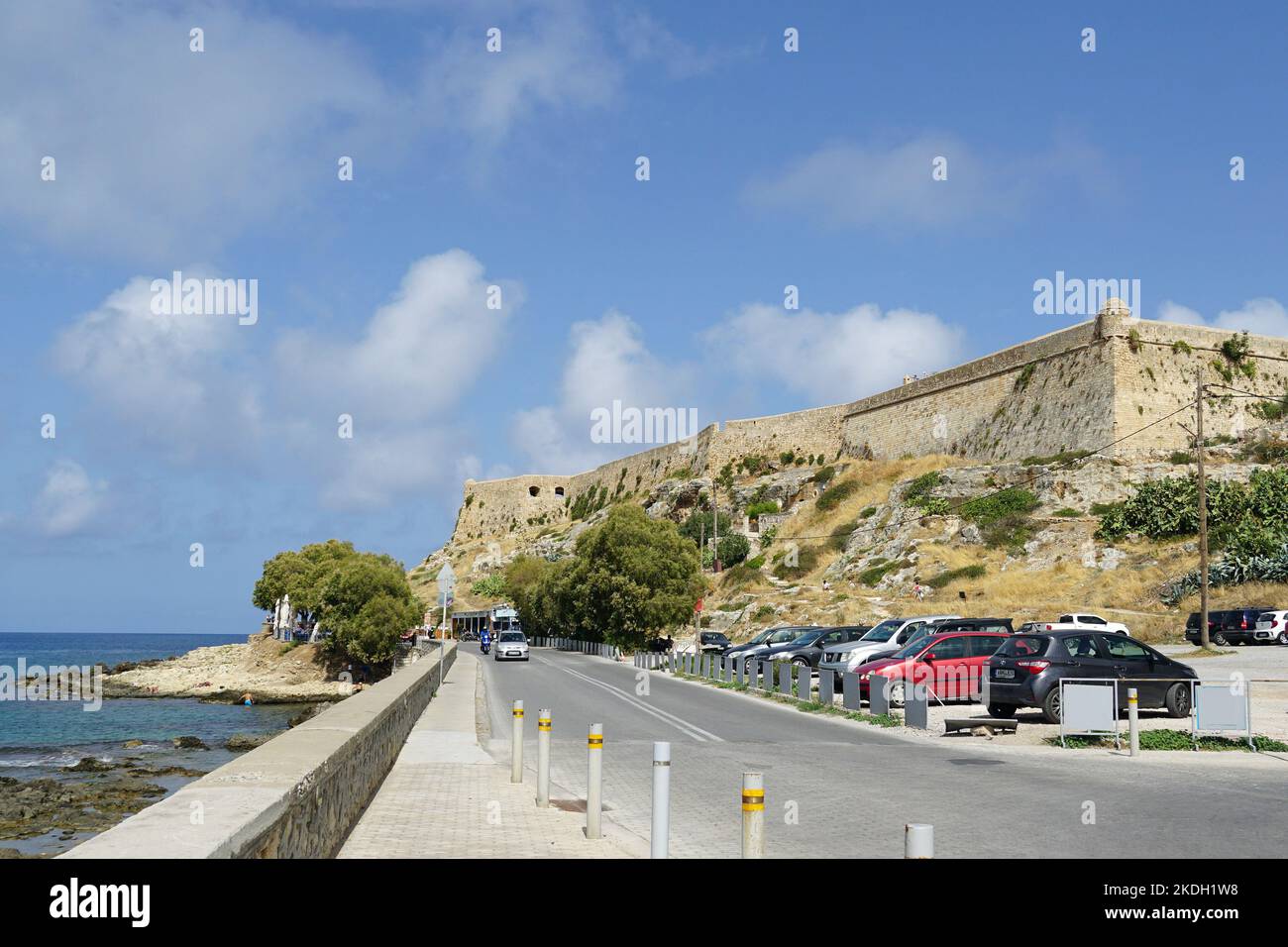 Venetian Fortezza Castle, Rethymno, Crete, Greece, Europe Stock Photo ...