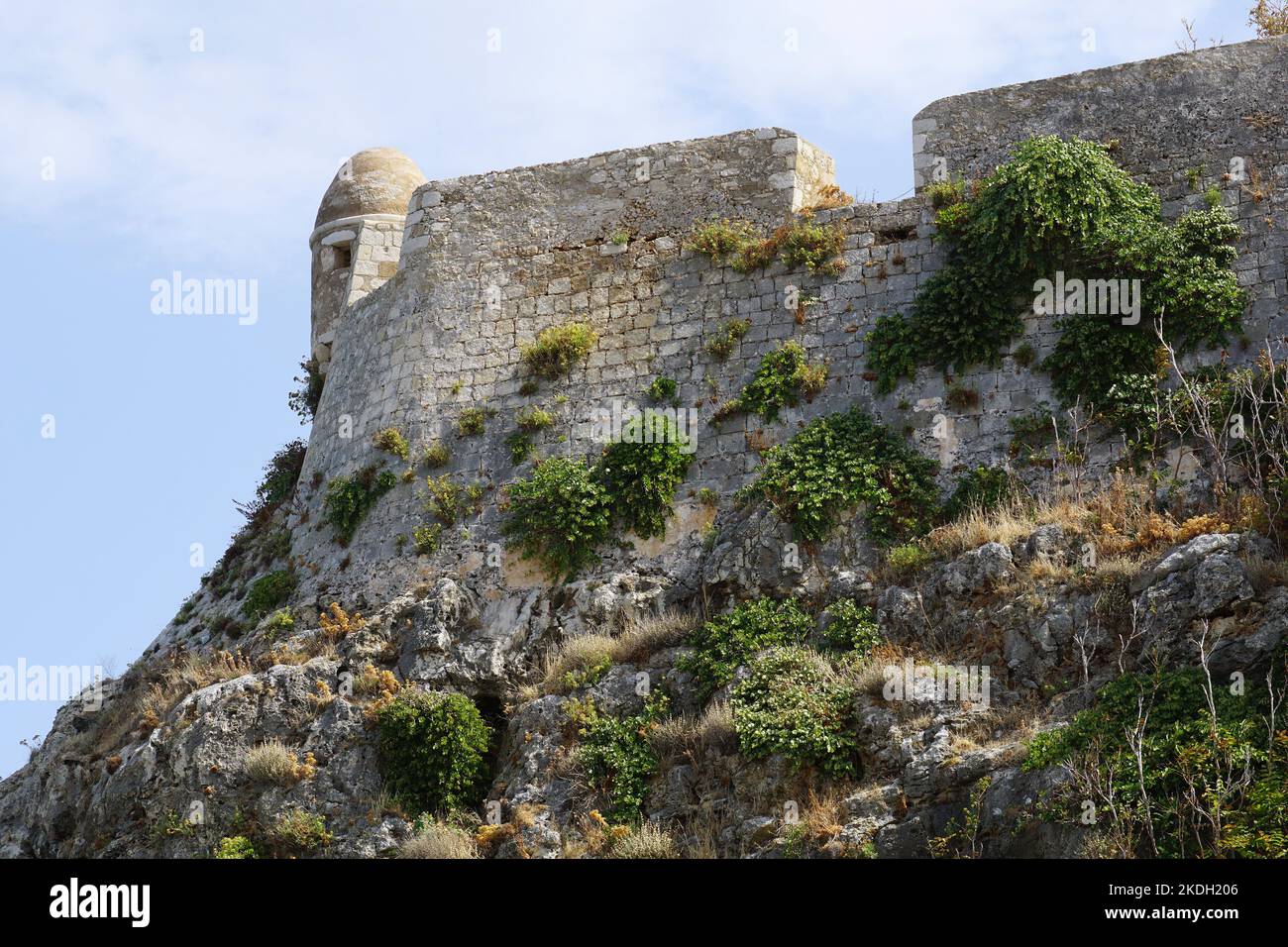 Venetian Fortezza Castle, Rethymno, Crete, Greece, Europe Stock Photo ...