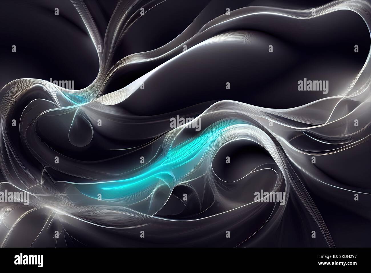 Abstract grey liquid color waves background. Liquify flow Stock Photo ...