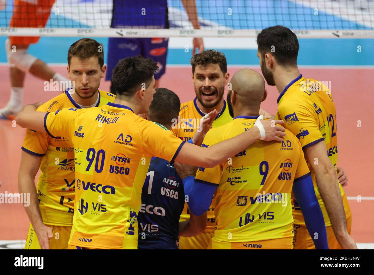 PalaPanini, Modena, Italy, November 06, 2022, Team (Valsa Group Modena ...