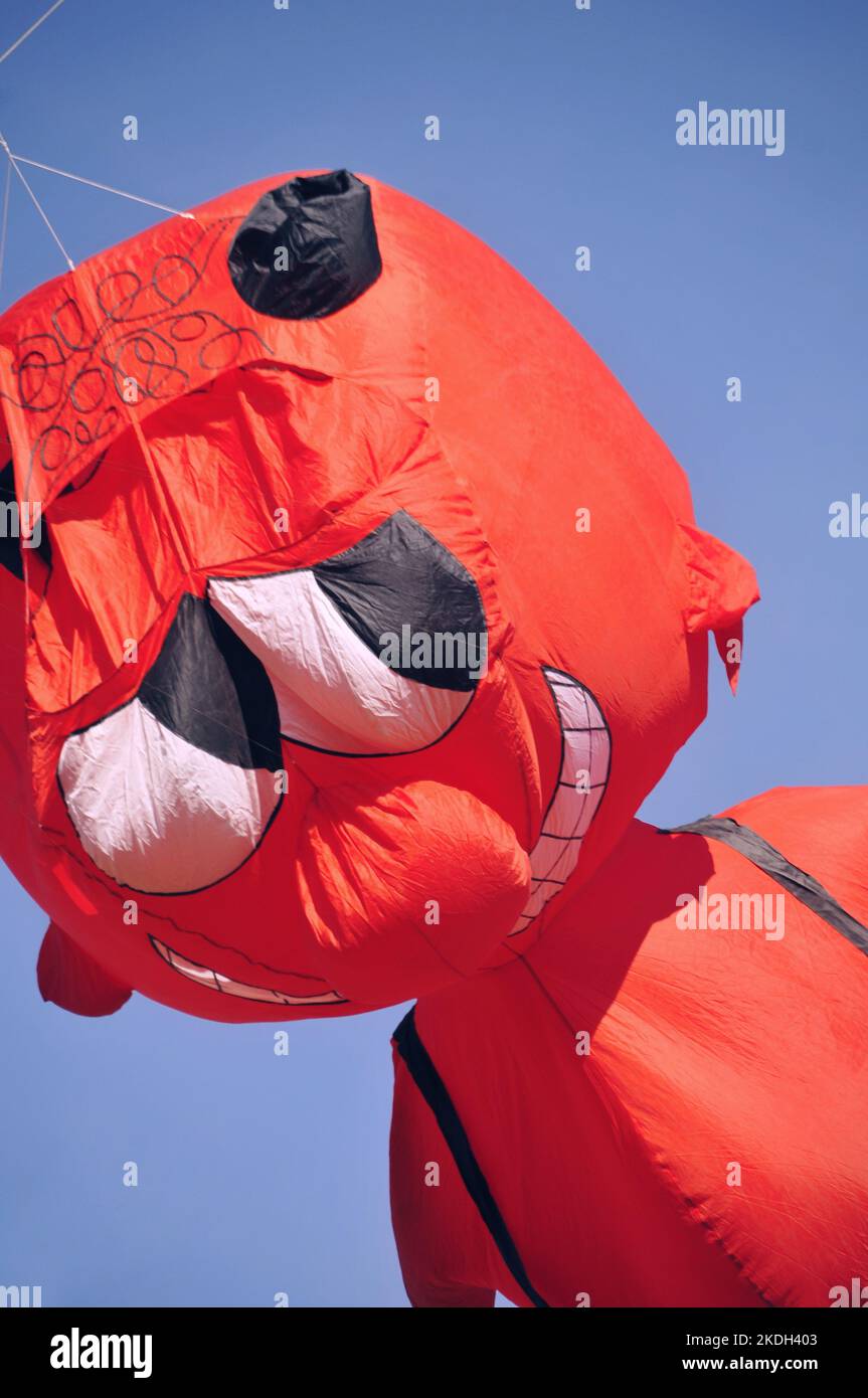 demon kite smiling Stock Photo - Alamy