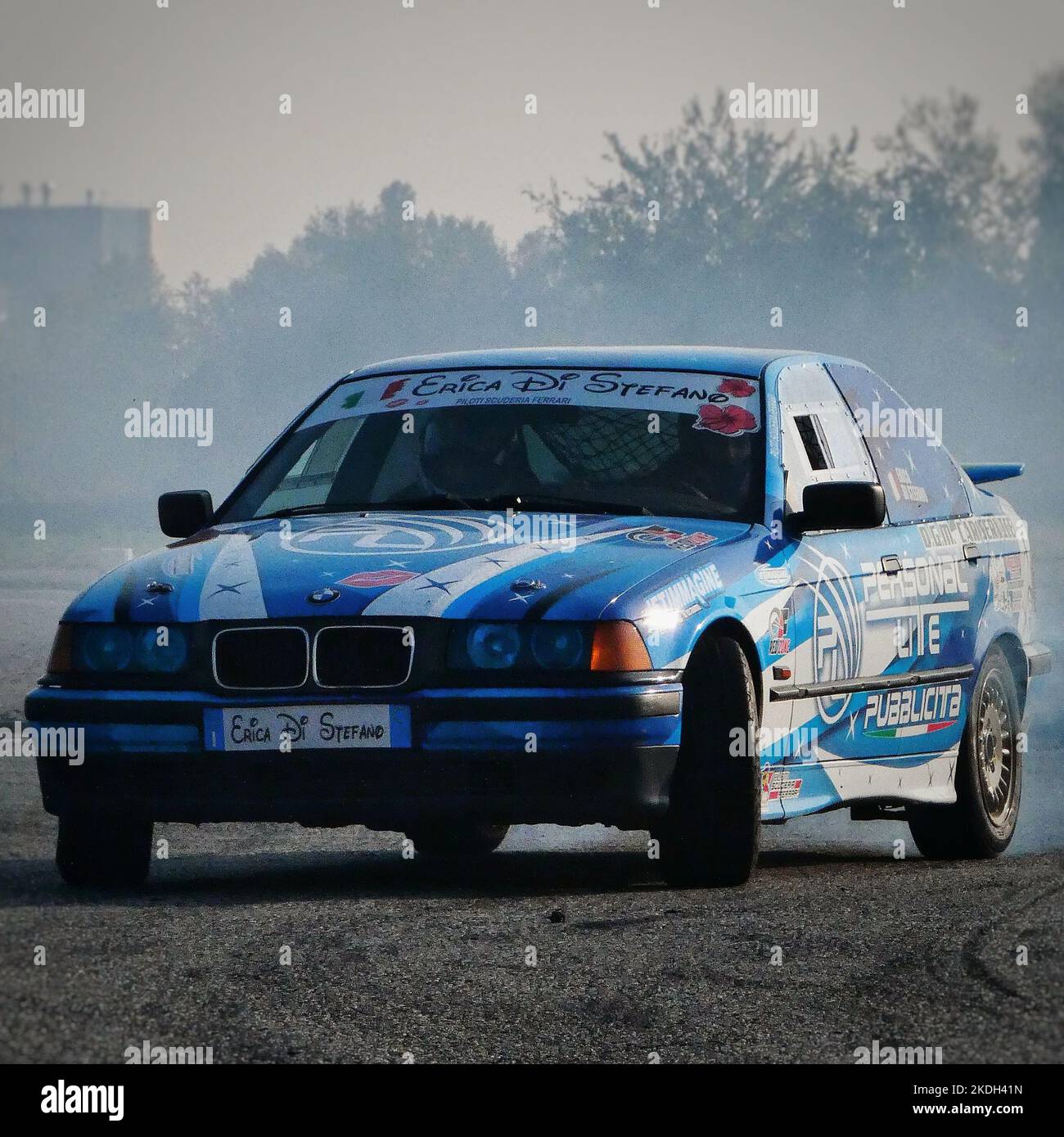 Bmw 330 drift hi-res stock photography and images - Alamy