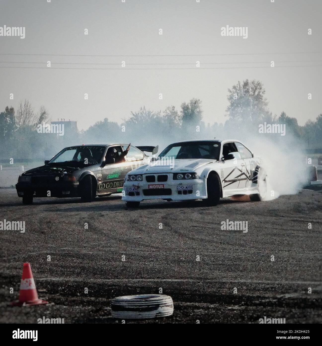 Bmw e46 drift hi-res stock photography and images - Alamy