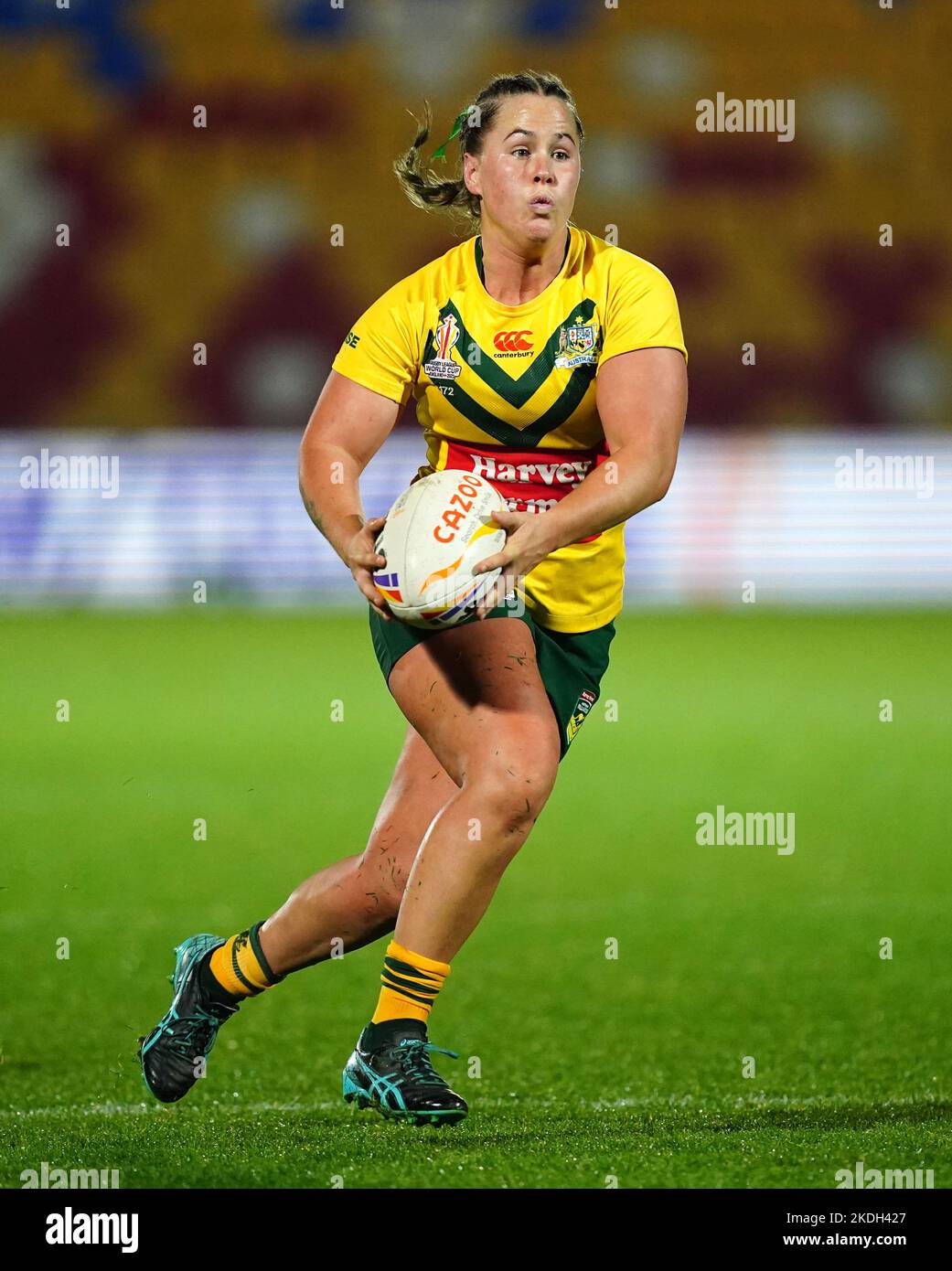 Australia's Keilee Joseph during the Women's Rugby League World Cup ...