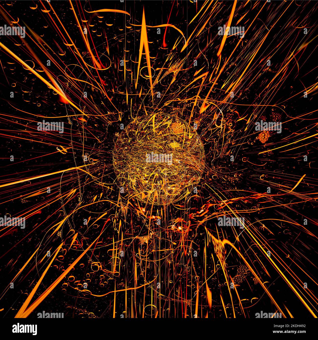 Chaos abstract hi-res stock photography and images - Alamy