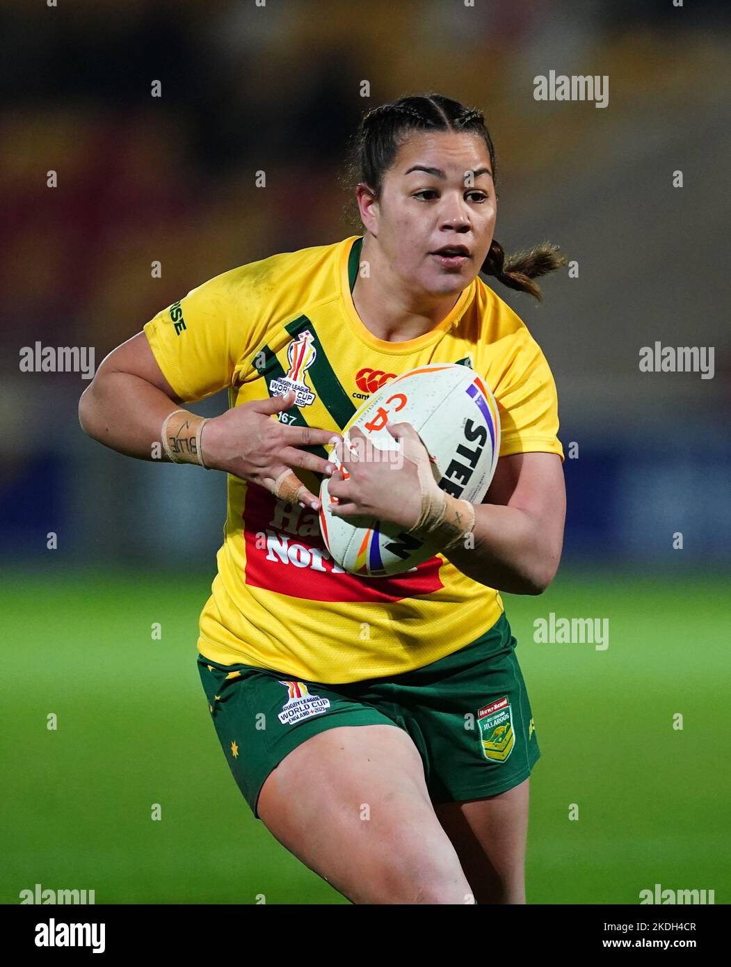 Australia's Kennedy Cherrington during the Women's Rugby League World ...