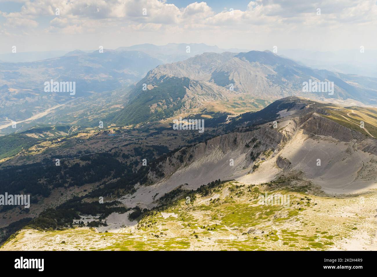 Mount Tomorr is situated within the Tomorr National Park with Shrine ...