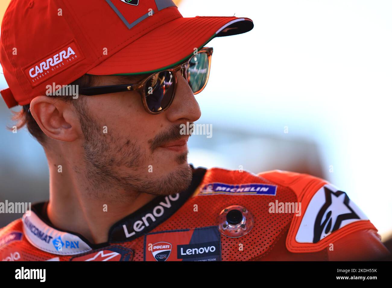 VALENCIA, Spain. , . #63 Francesco " Pecco" BAGNAIA, the new MotoGP ...