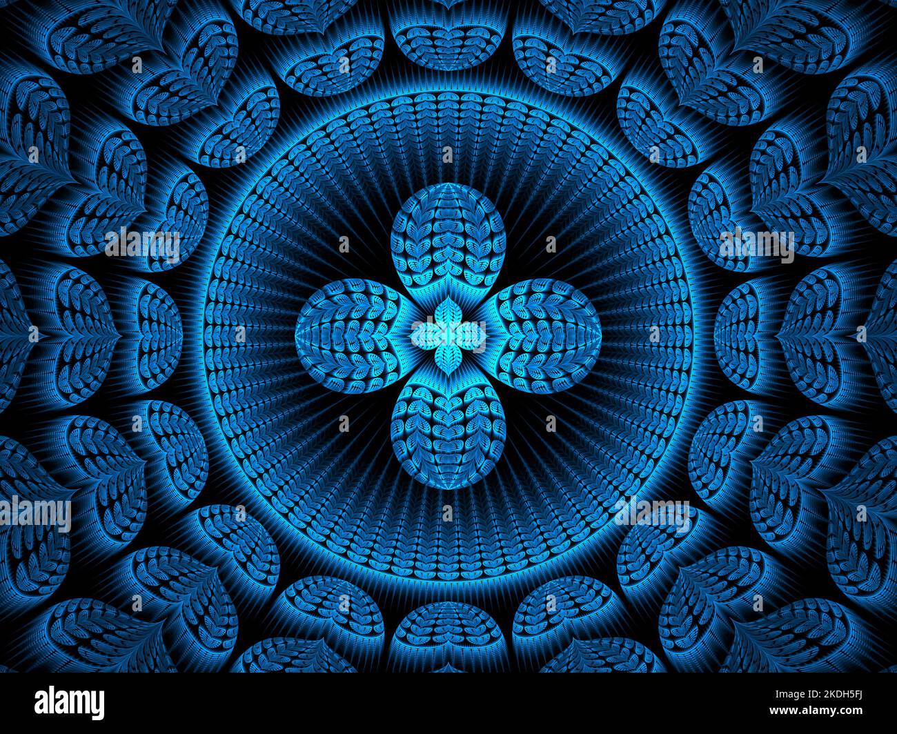 The art of mathematics is quite beautiful. This is a lovely blue flower ...