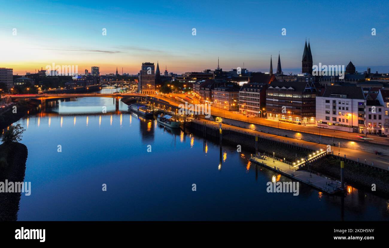 Aerial view bremen hi-res stock photography and images - Alamy