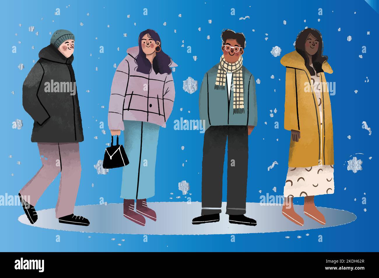 Mulled wine snow Stock Vector Images - Alamy