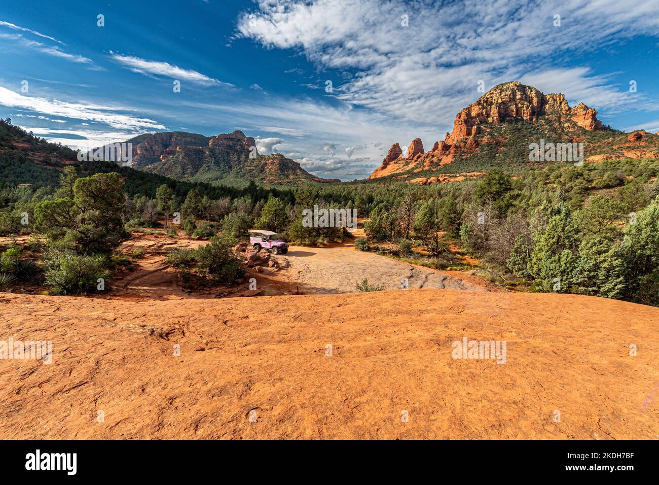 A beautiful view from Submarine Rock Sedona Arizona Stock Photo - Alamy