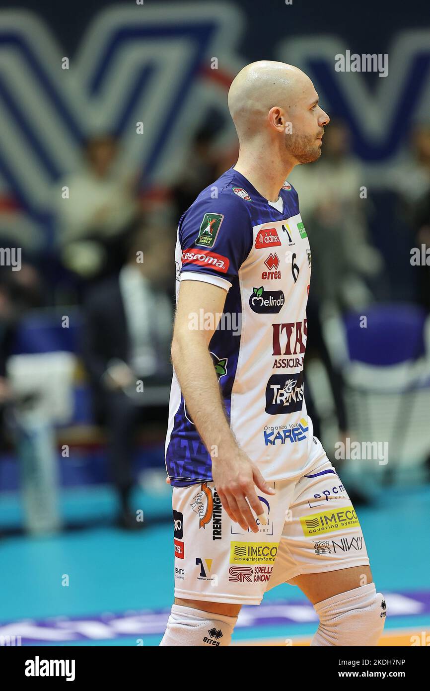 RICCARDO SBERTOLI (Trentino Volley) during the Volleyball Italian Serie ...