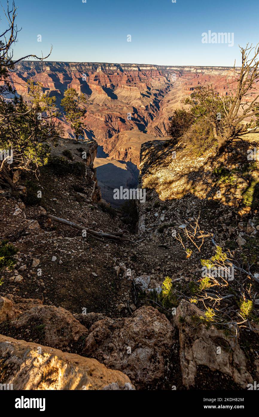 The South Rim of the Grand Canyon Stock Photo - Alamy