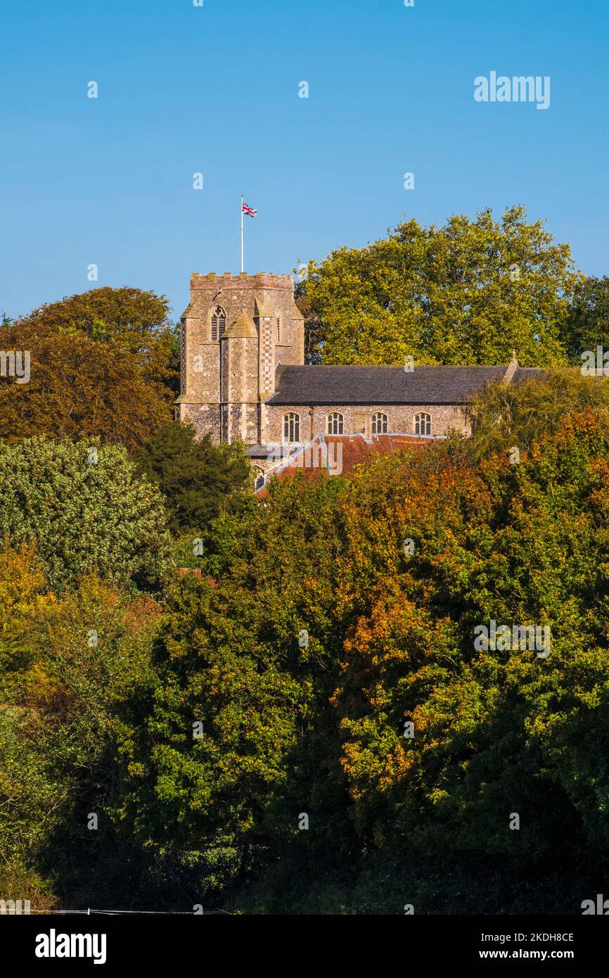 St Andrew's church, Wingfield, Suffolk, UK Stock Photo - Alamy
