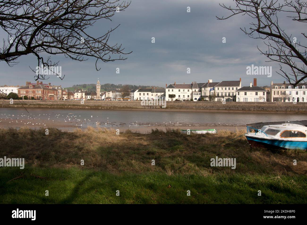 Barnstaple and the River Taw, north Devon, England Stock Photo - Alamy