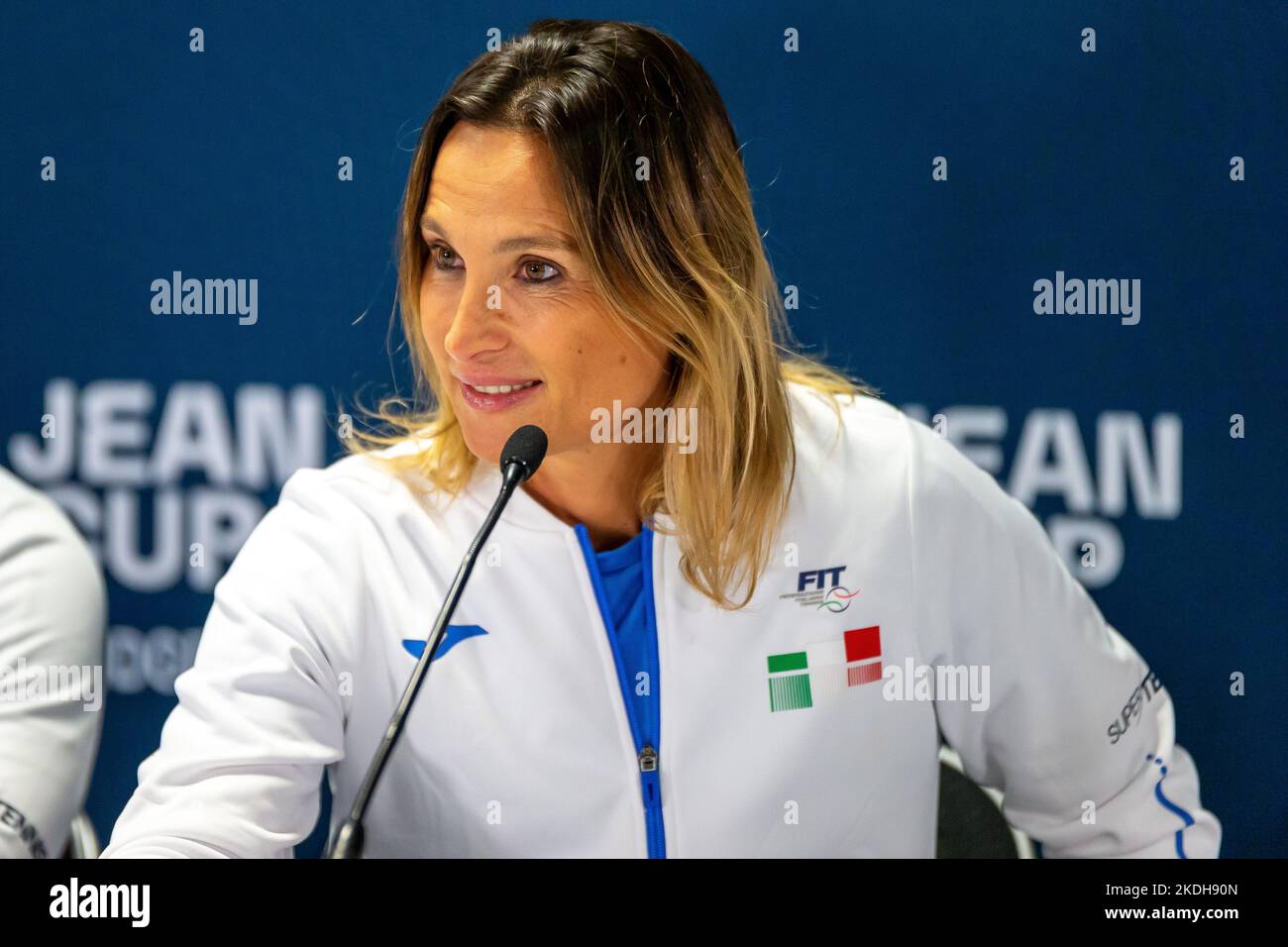 Glasgow, Scotland 6th November 2022. Tartiana Garbin speaking during ...