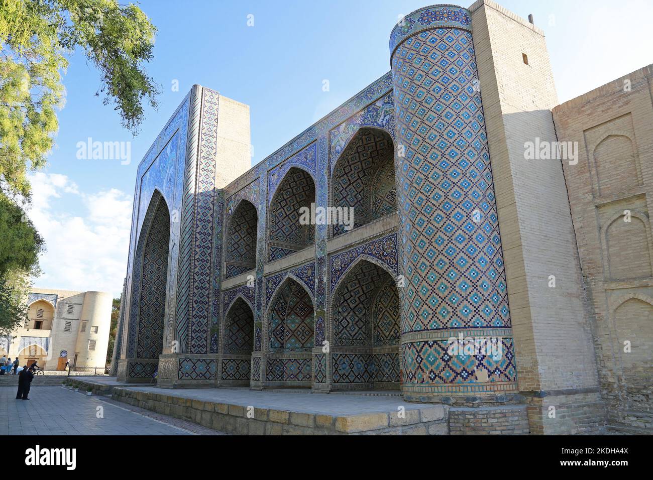 Nodir Divanbegi Madrasa, Lyabi Hauz Square, Historic Centre, Bukhara ...