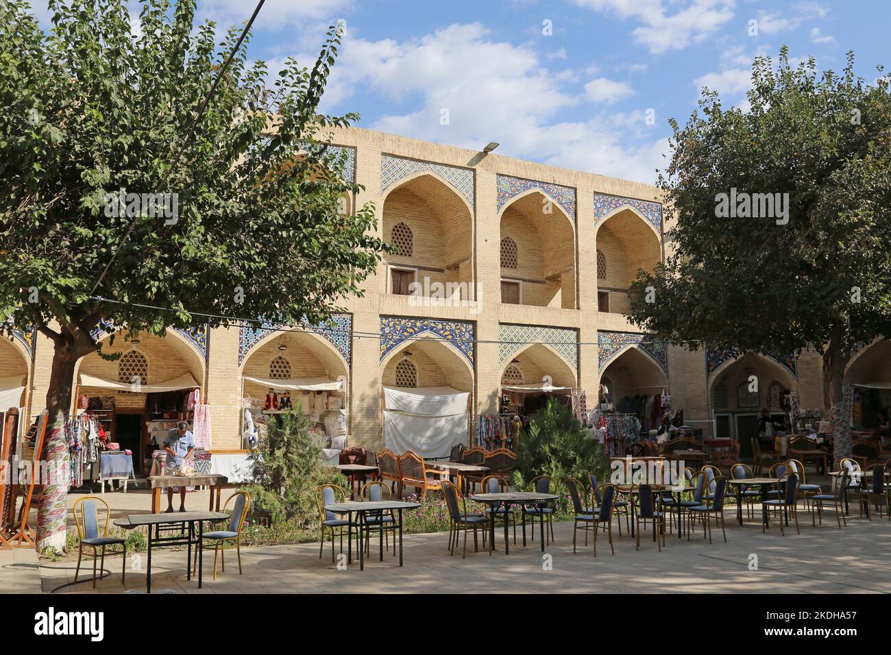 Nodir Divanbegi Madrasa, Lyabi Hauz Square, Historic Centre, Bukhara ...