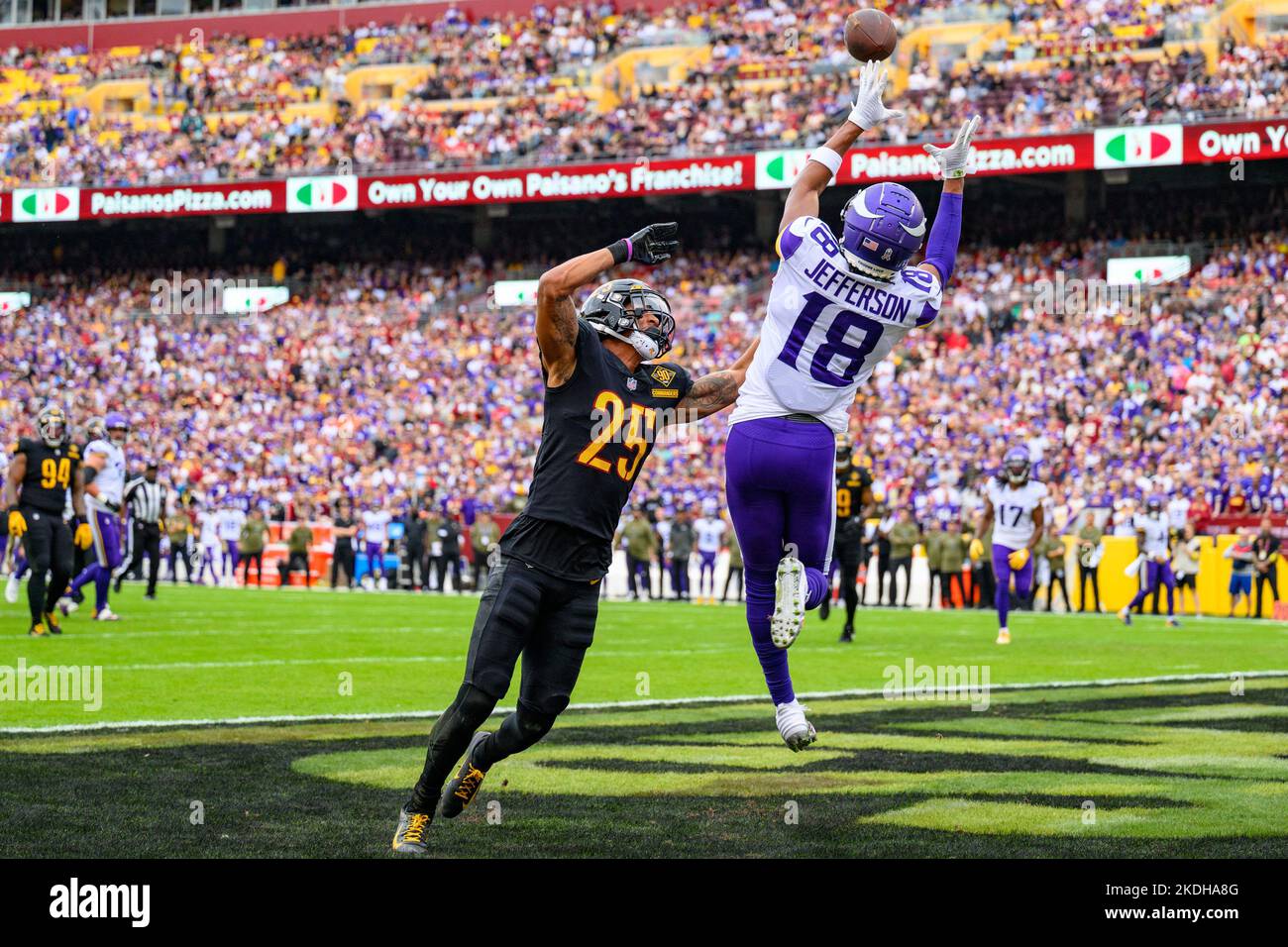 Justin jefferson touchdown hi-res stock photography and images - Alamy