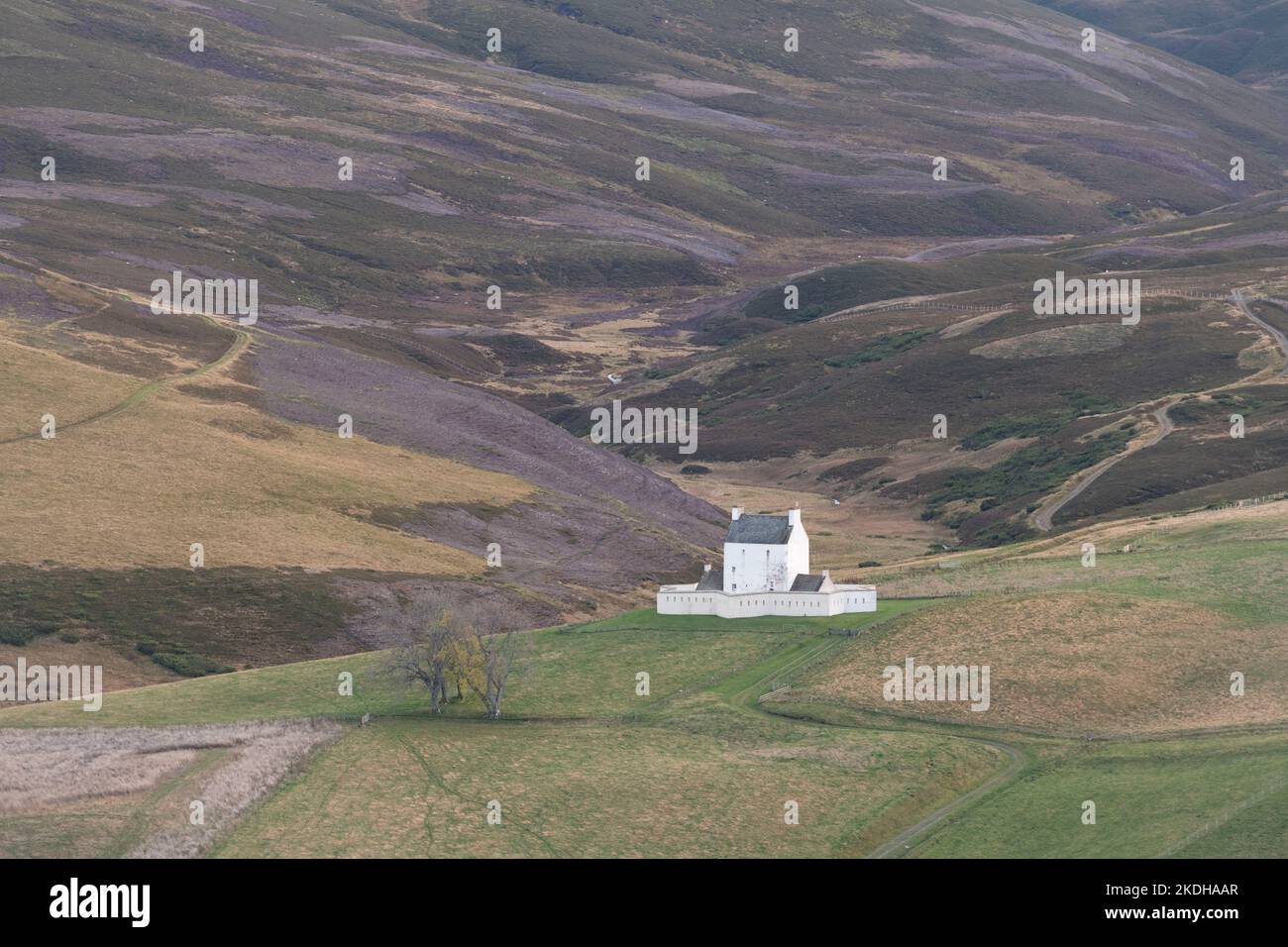 Corgarff Castle in the Cairngorms National Park on a Remote Hillside in ...