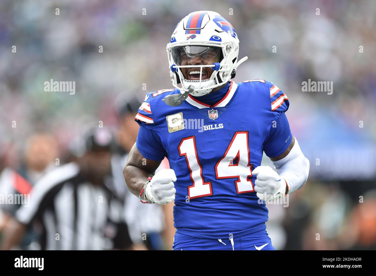 East Rutherford, New Jersey, USA. 6th Nov, 2022. Buffalo Bills wide ...