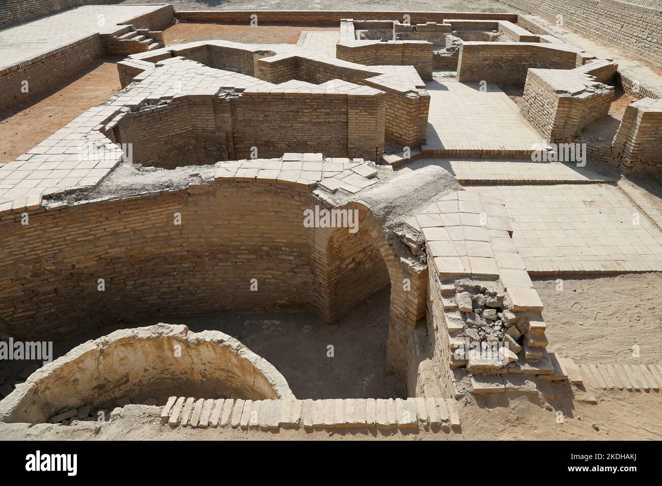 Bath House archaeological excavations, Historic Centre, Bukhara ...