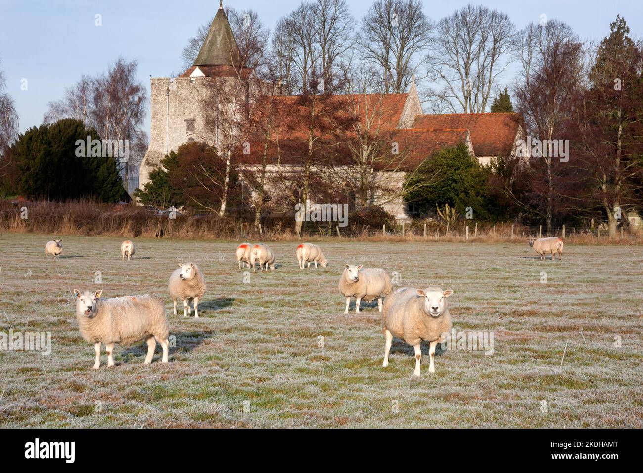 Kent countryside uk winter hi-res stock photography and images - Alamy