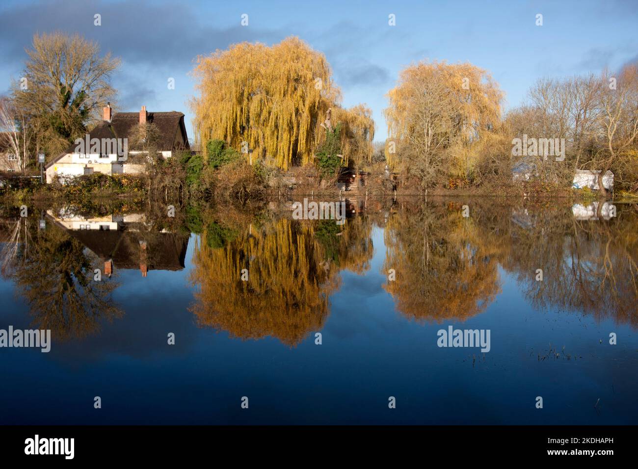 Binsey village & The Perch, Oxford, England Stock Photo - Alamy