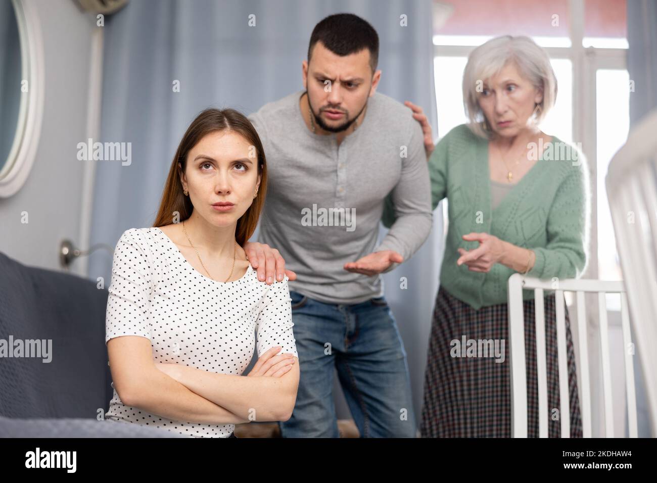 60s couple arguing hi-res stock photography and images - Alamy