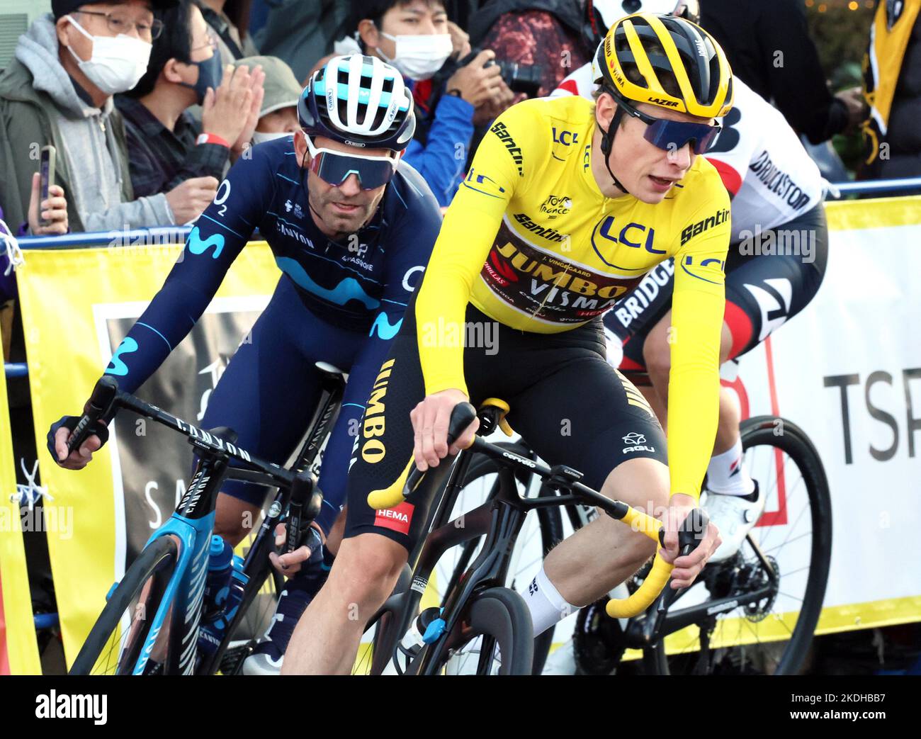 Saitama, Japan. 6th Nov, 2022. Tour de France champion Danish cyclist ...