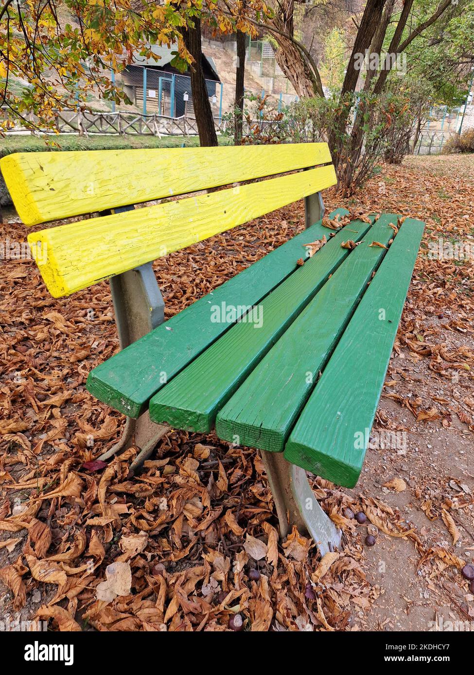 Bin For Collection Of Recycle Materials in the park Stock Photo - Alamy