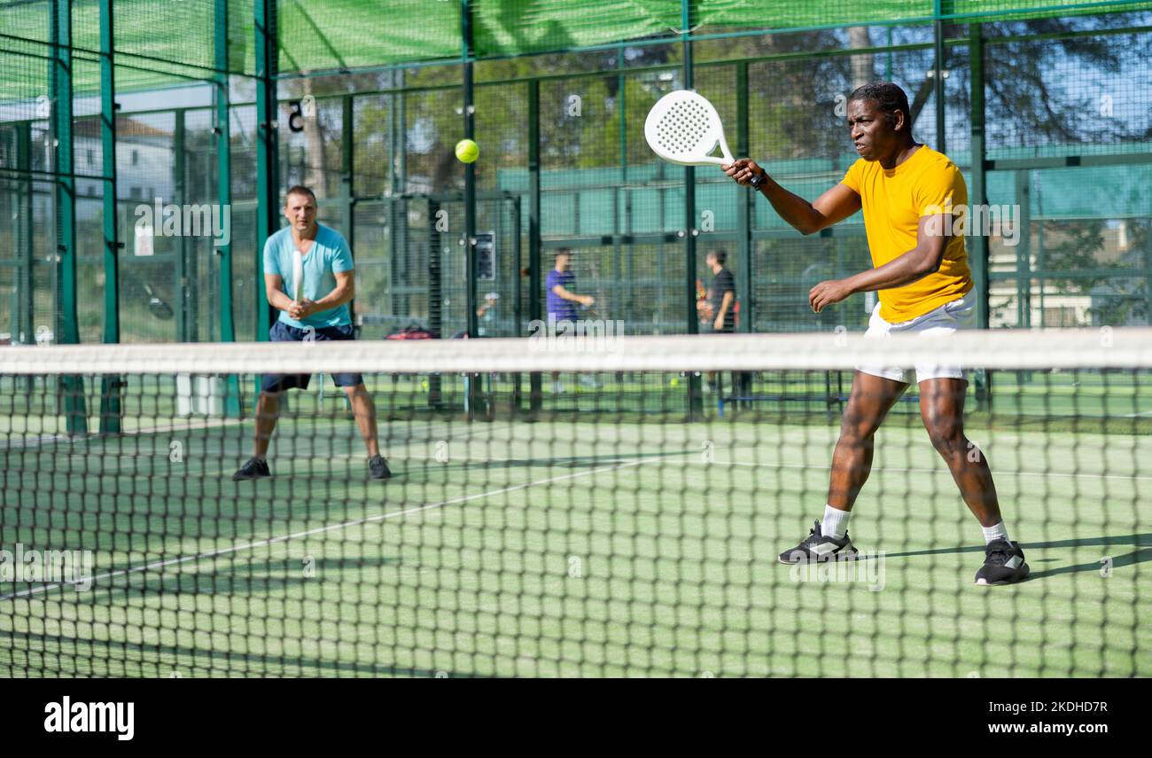 African american male tennis player hi-res stock photography and images ...