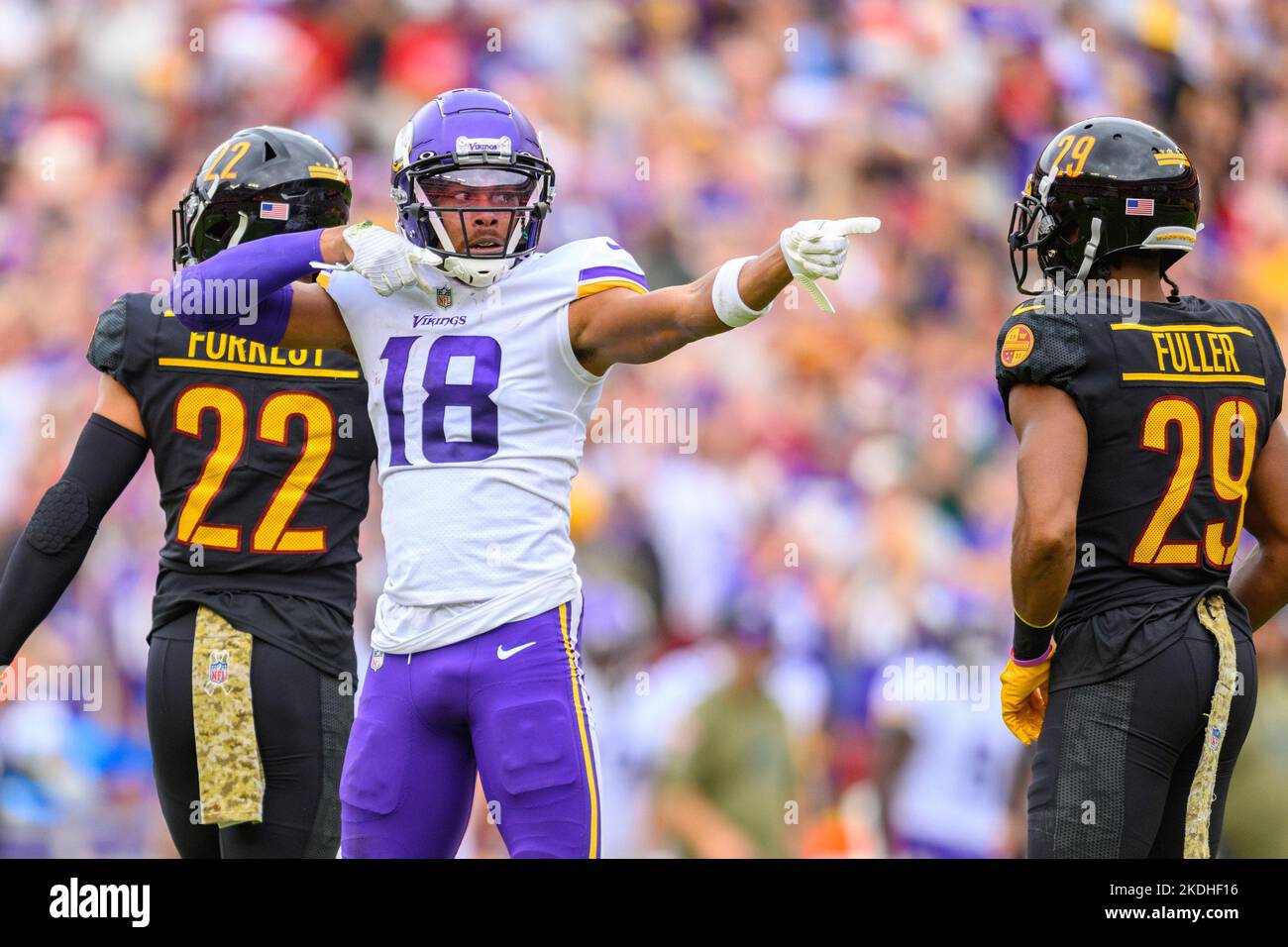 Justin jefferson catch hi-res stock photography and images - Alamy
