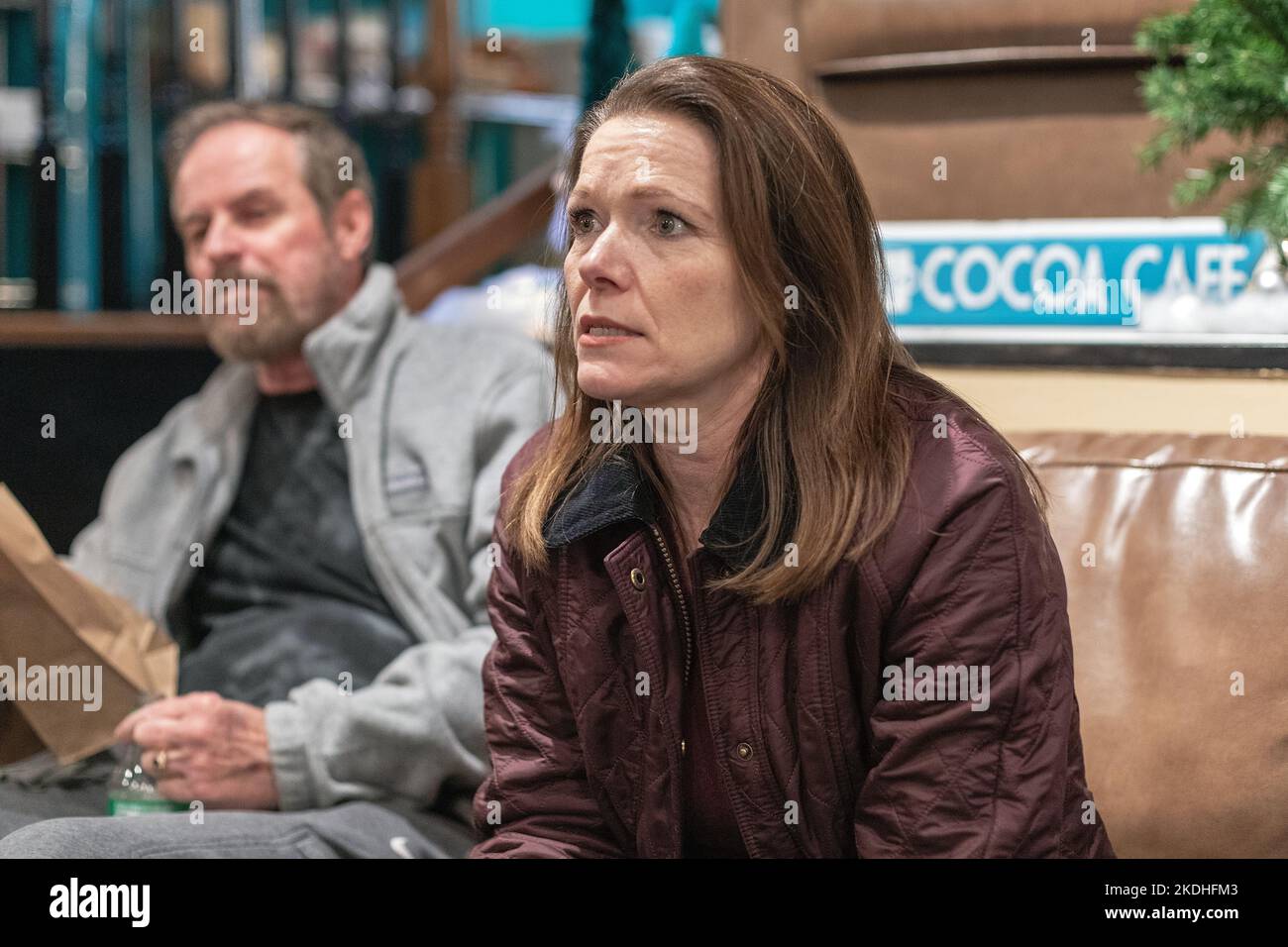 Congressional candidate Christina Bohannan making an appearance at the ...