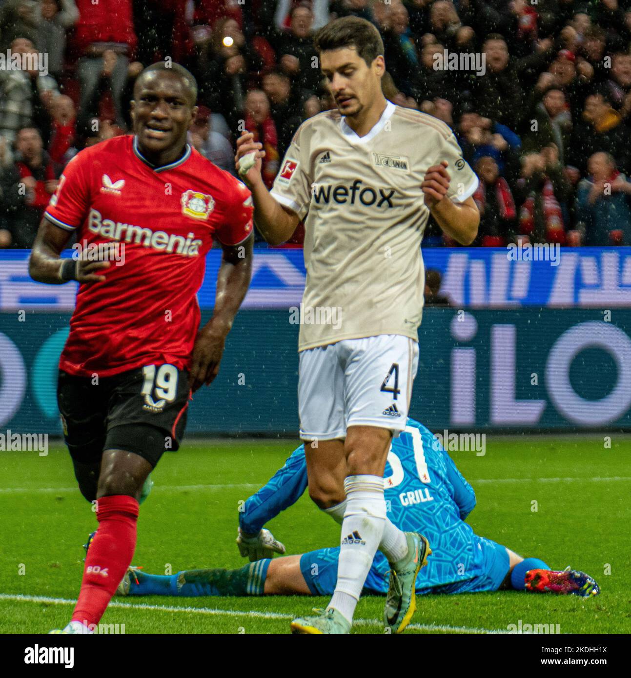 Leverkusen, North Rhine-Westphalia, Germany. 6th Nov, 2022. Bayer ...