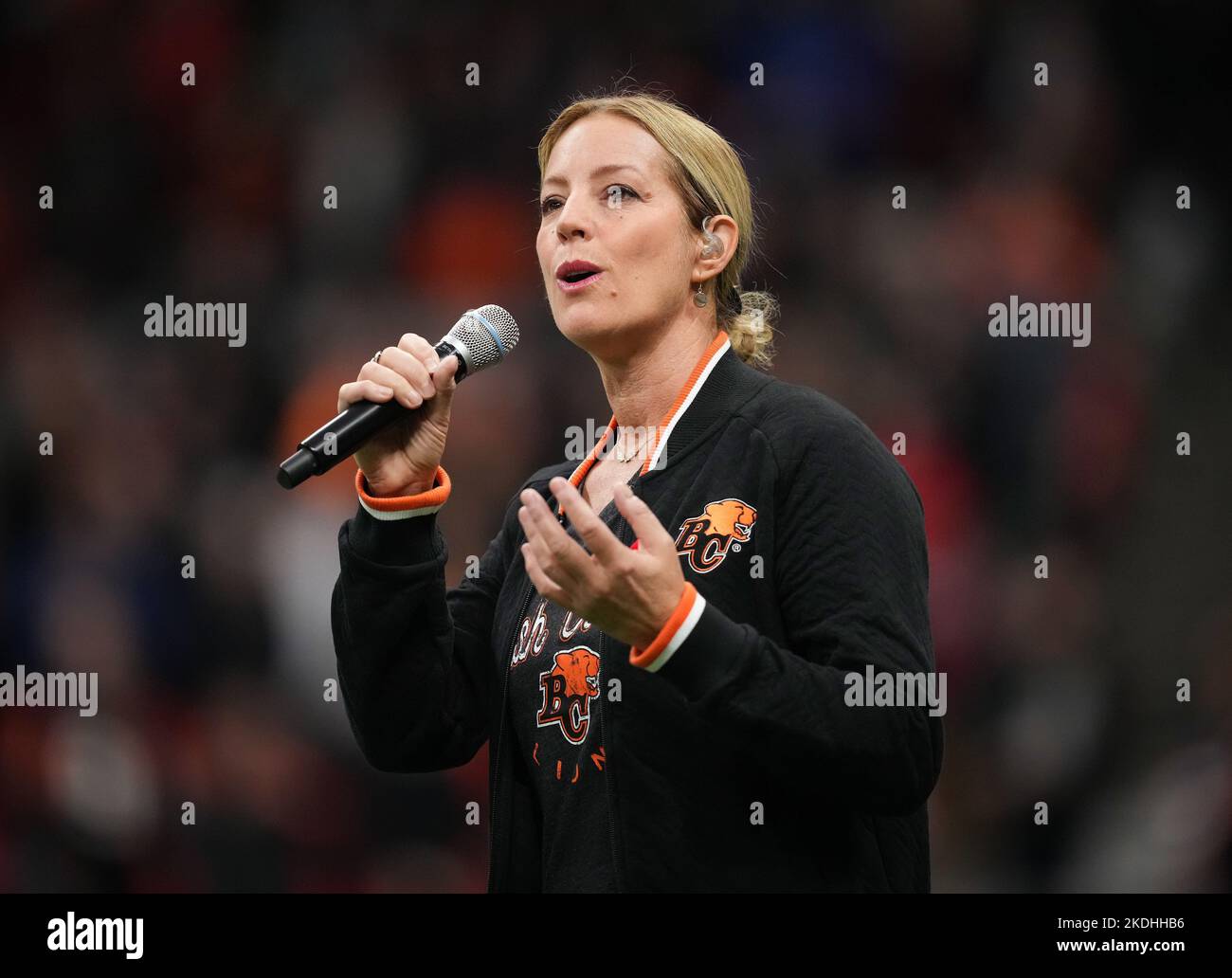November 6, 2022, VANCOUVER, BC, CANADA: Sarah McLachlan sings O ...