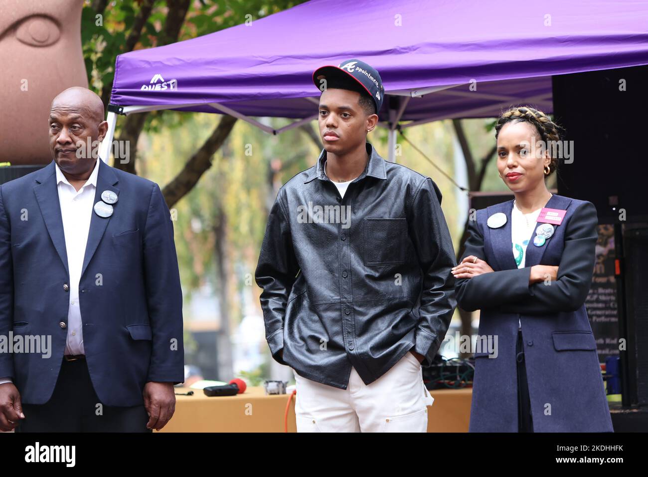 Get Out And Vote Rally At Temple University’s Campus -PICTURED: Jabari ...