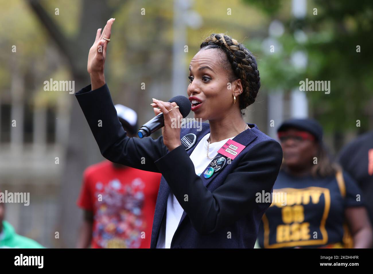 Get Out And Vote Rally At Temple University’s Campus -PICTURED: Jabari ...