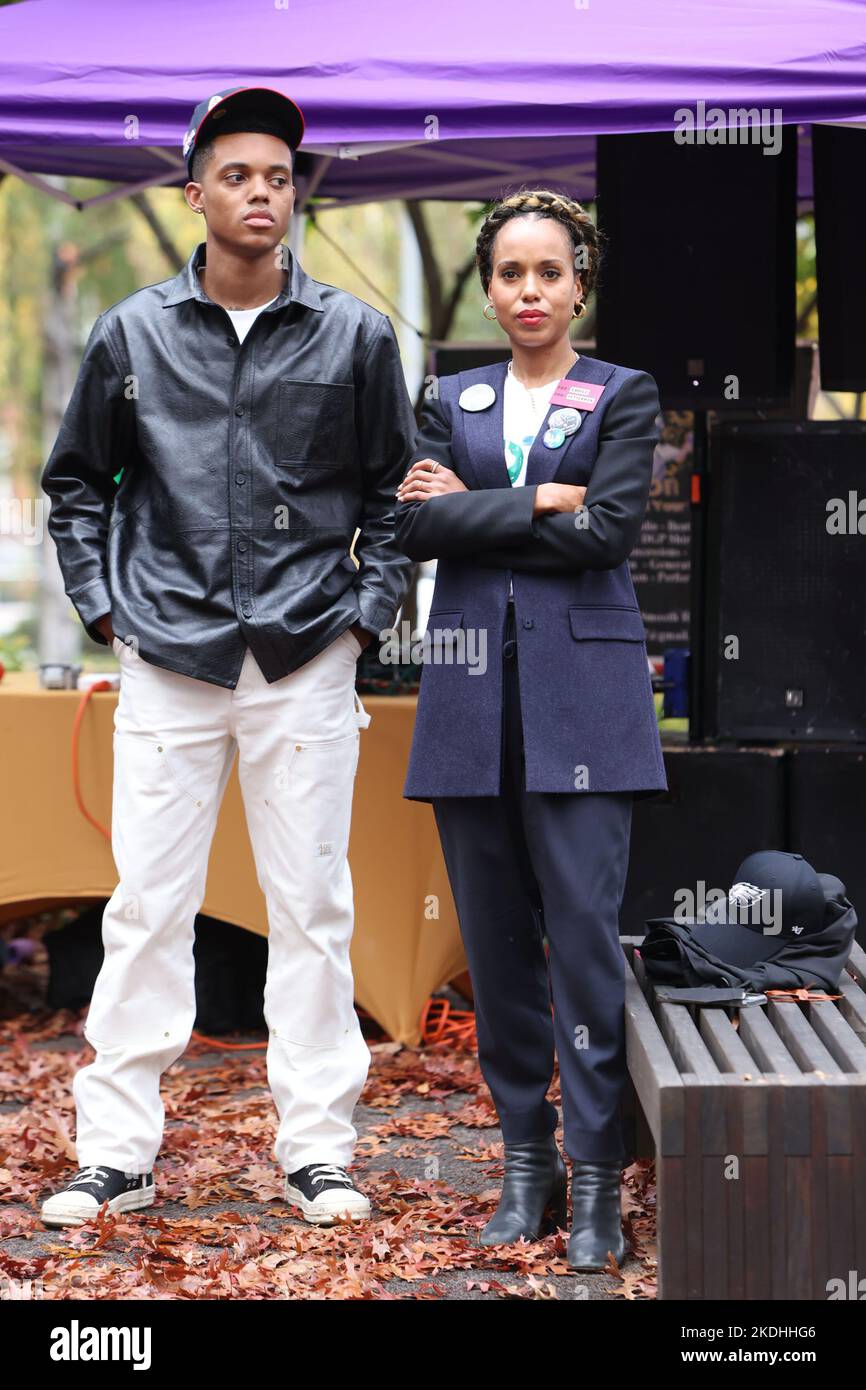 Get Out And Vote Rally At Temple University’s Campus -PICTURED: Jabari ...