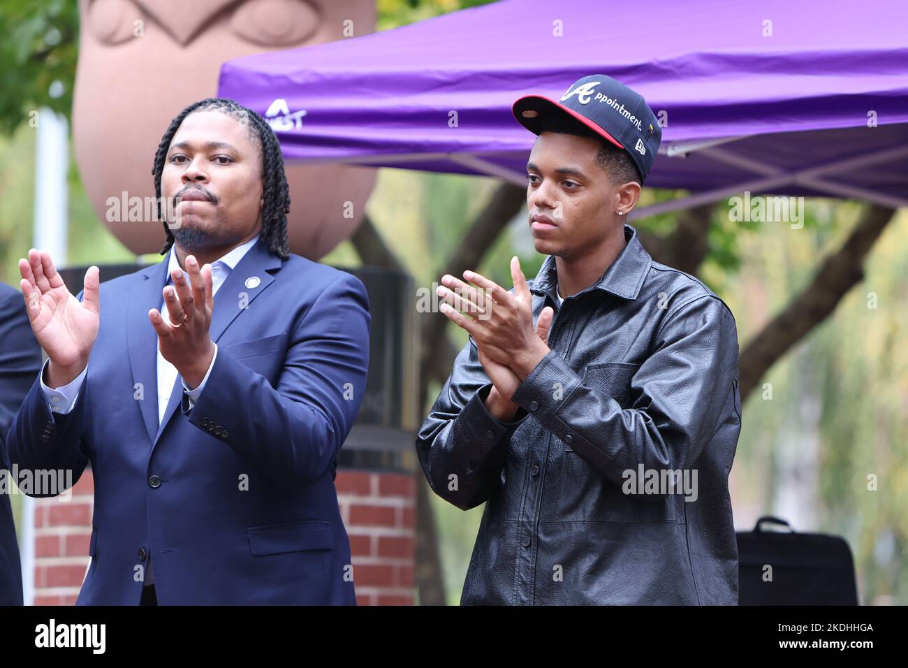 Get Out And Vote Rally At Temple University’s Campus -PICTURED: Jabari ...
