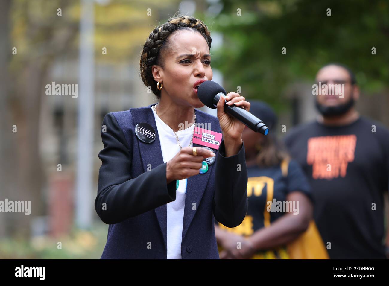Get Out And Vote Rally At Temple University’s Campus -PICTURED: Jabari ...