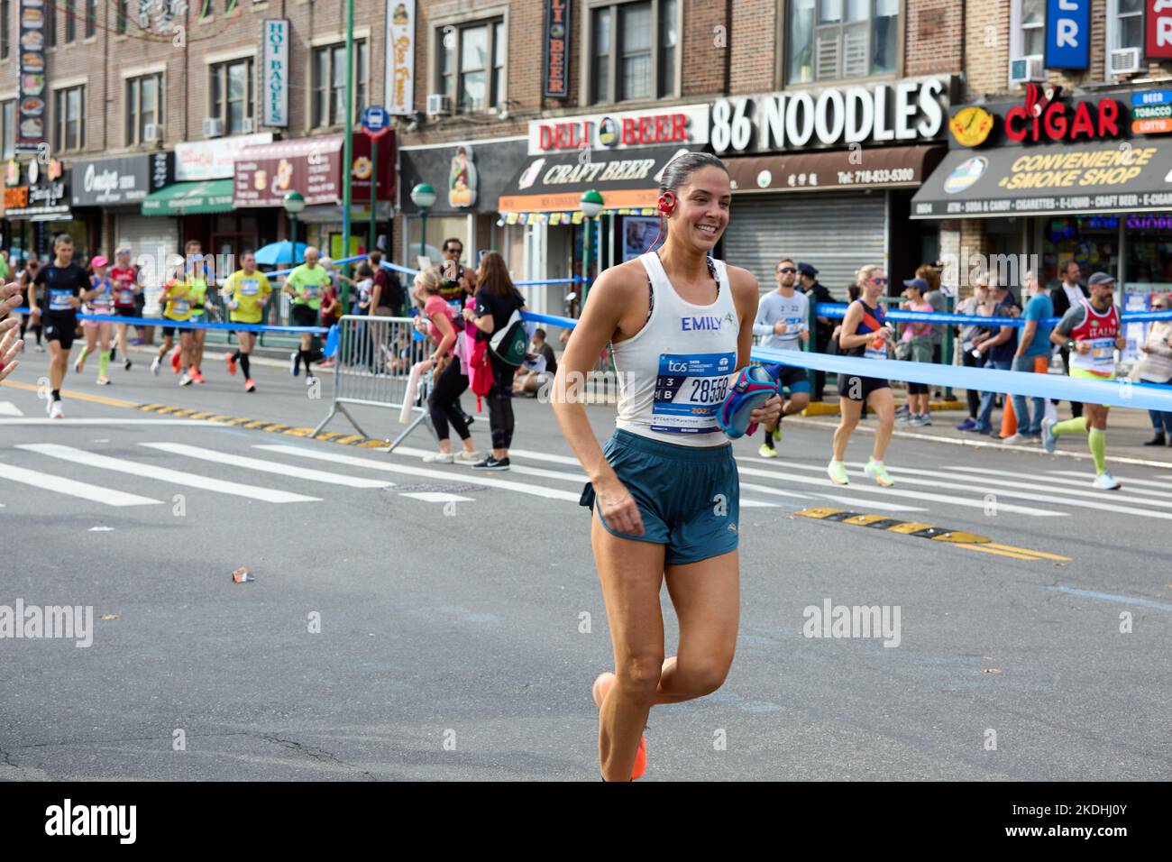 Brooklyn, NY, USA. 6th Nov, 2022. The 2022 TCS New York City Marathon ...