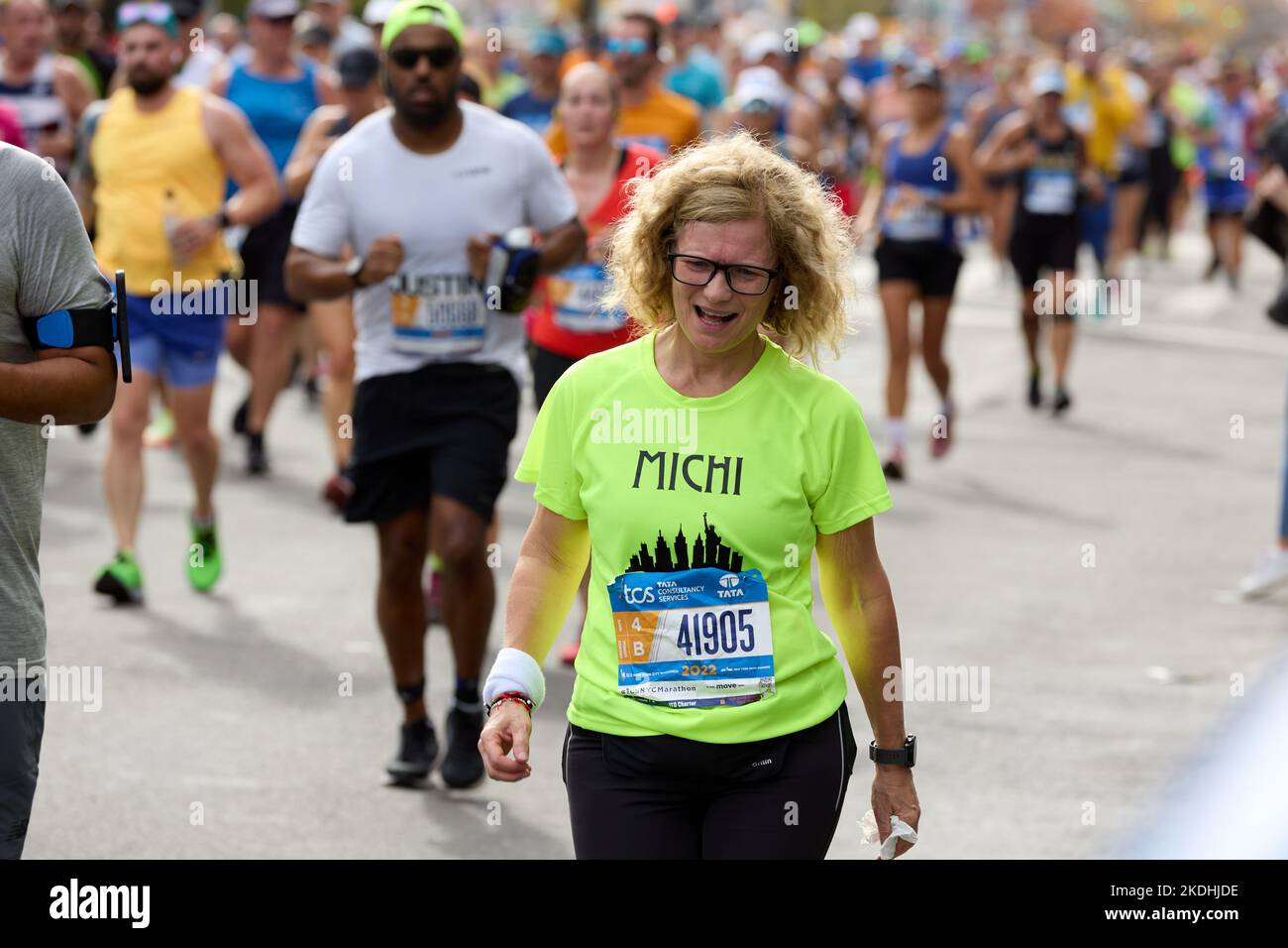 Brooklyn, NY, USA. 6th Nov, 2022. The 2022 TCS New York City Marathon ...