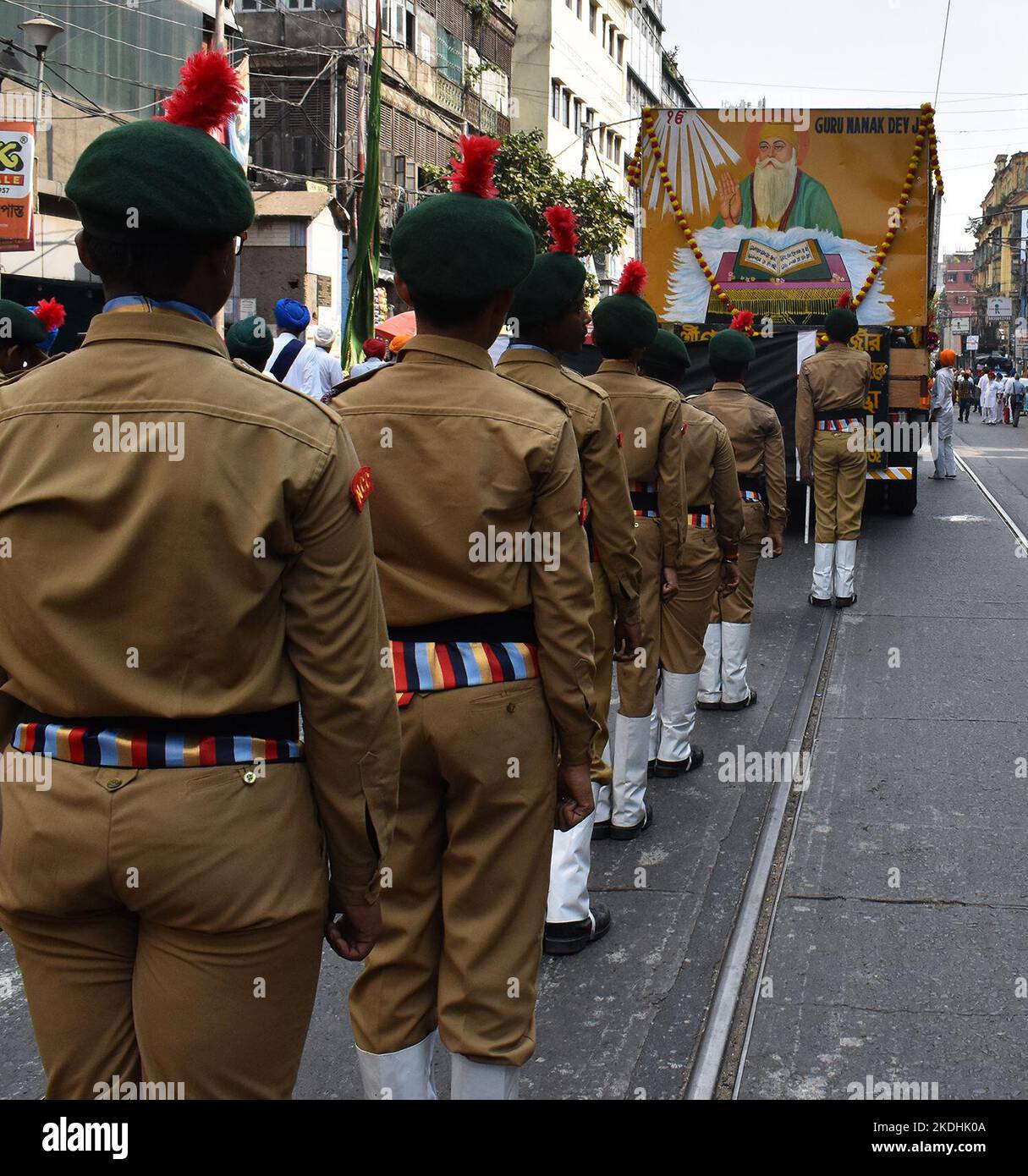 Kolkata, India. 06th Nov, 2022. Nagar Sankirtan rally from Bara Bazar ...