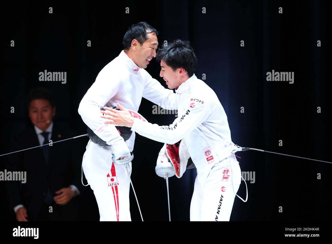 Tokyo, Japan. 5th Nov, 2022. (L-R) Keisuke Sakamoto, Koki Kano Fencing ...