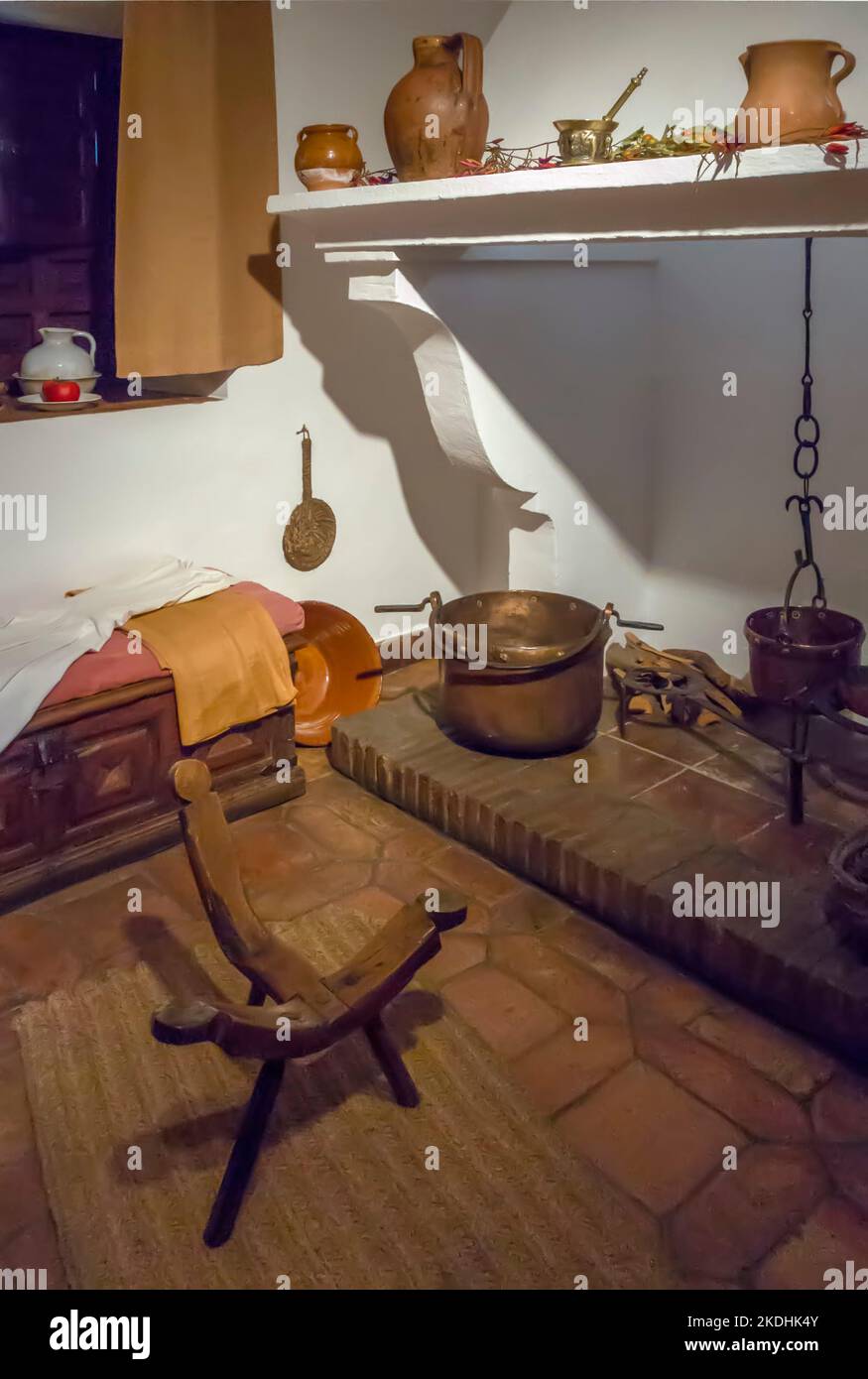 Old kitchen details Stock Photo - Alamy