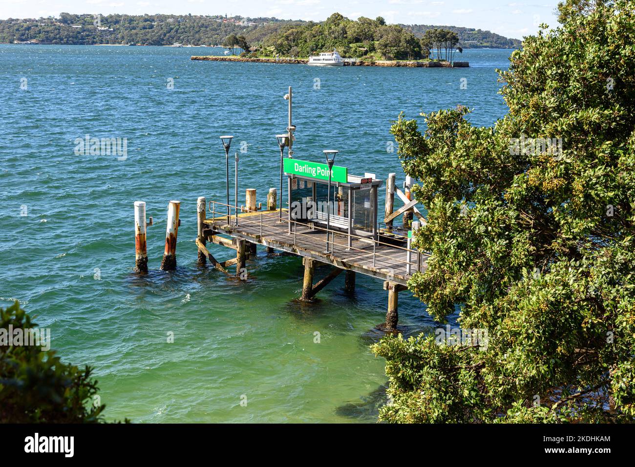 The Darling Point Ferry Wharf in Sydney, Australia Stock Photo - Alamy