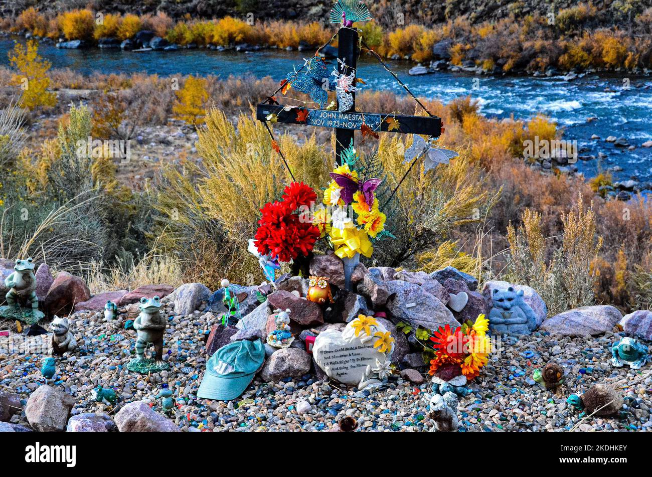 Autumn Colors Along the Road to Taos, New Mexico Stock Photo - Alamy