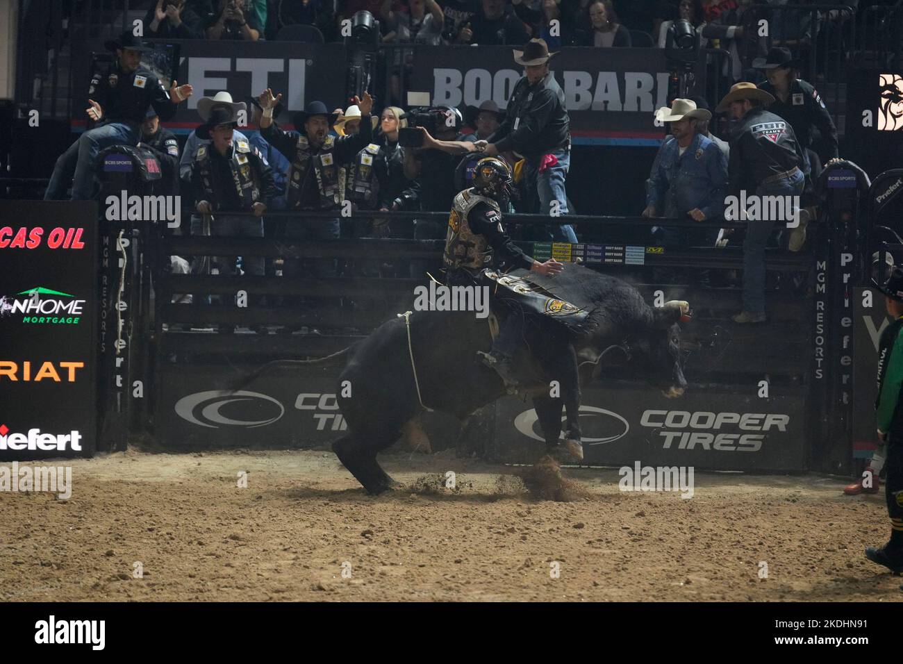 LAS VEGAS, NV - NOVEMBER 6: Cody Jesus takes his best shot at an :08 ...